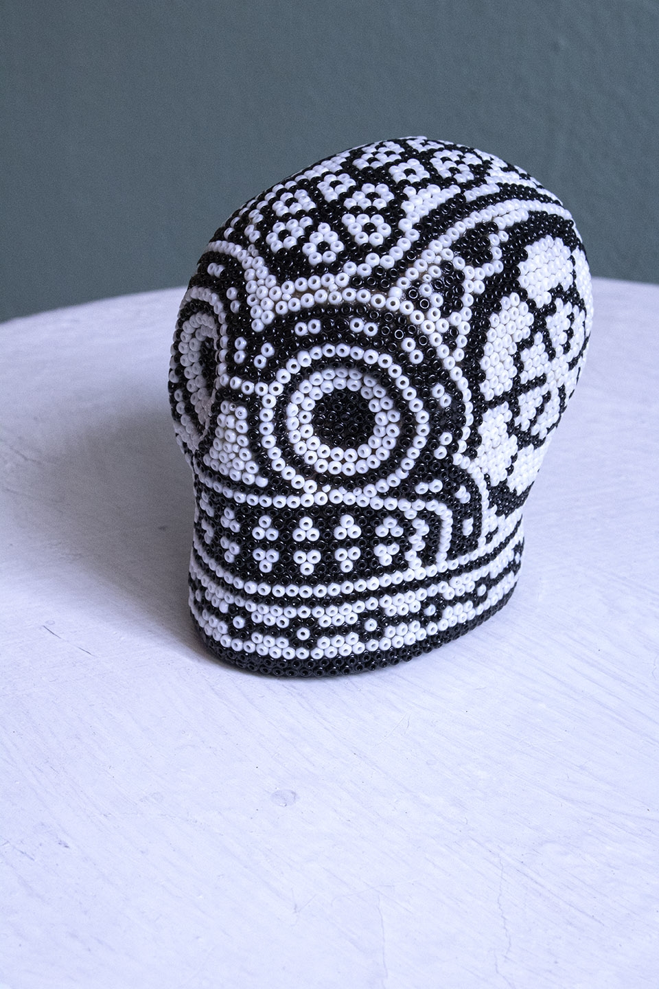 skull crane tete mort calavera huichol pi-project pi