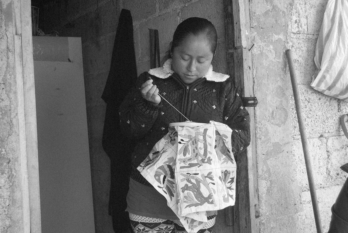 chemin table runner camino mesa pi-project tenango